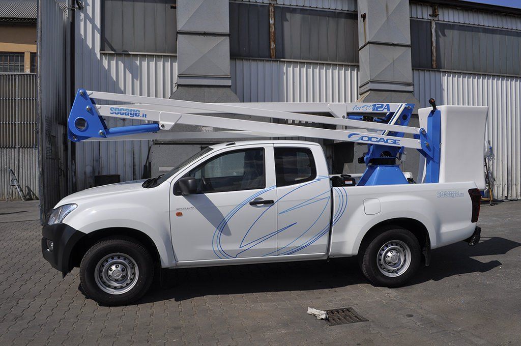 Plataforma Aérea Articulada - Socage 12A - Autoelevacion